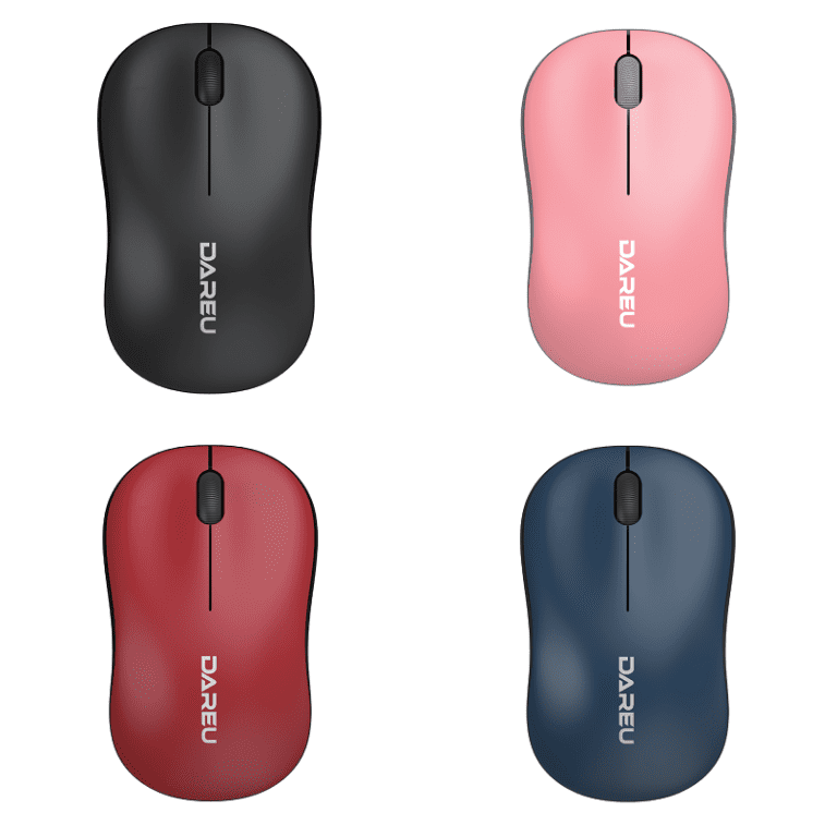 Chuột không dây Dareu LM106G Black/ Red /Blue / Pink / White - Dareu ...