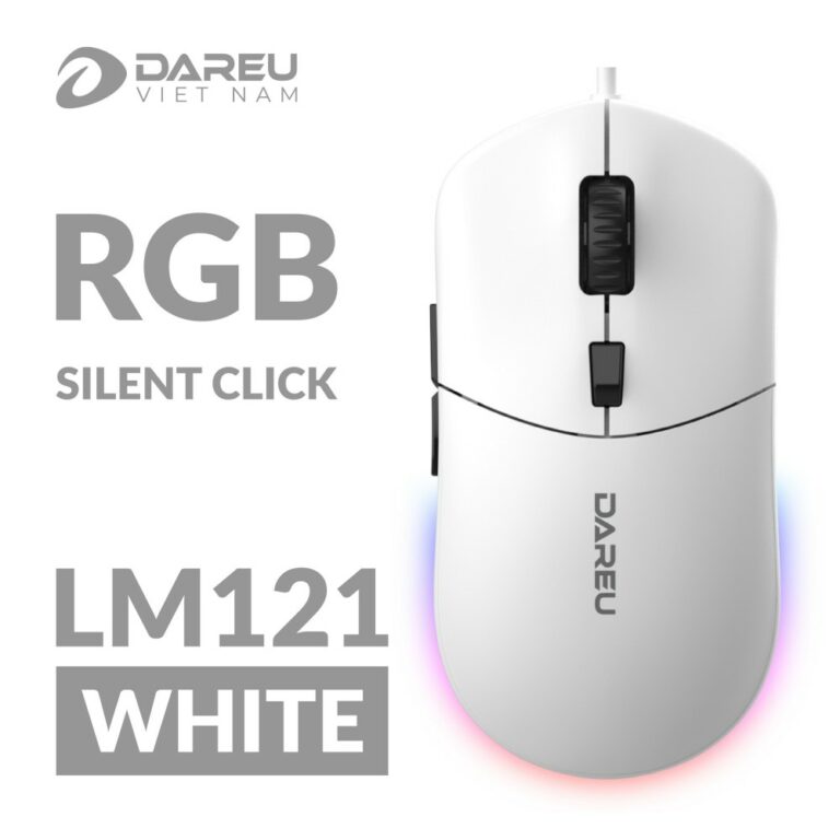 Chuột DAREU LM121 (RGB, SILENT CLICK) - Dareu Official Store Việt Nam