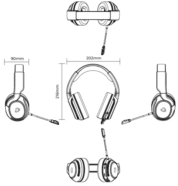 Hướng dẫn sử dụng tai nghe không dây DAREU A710 - Dareu Official Store ...