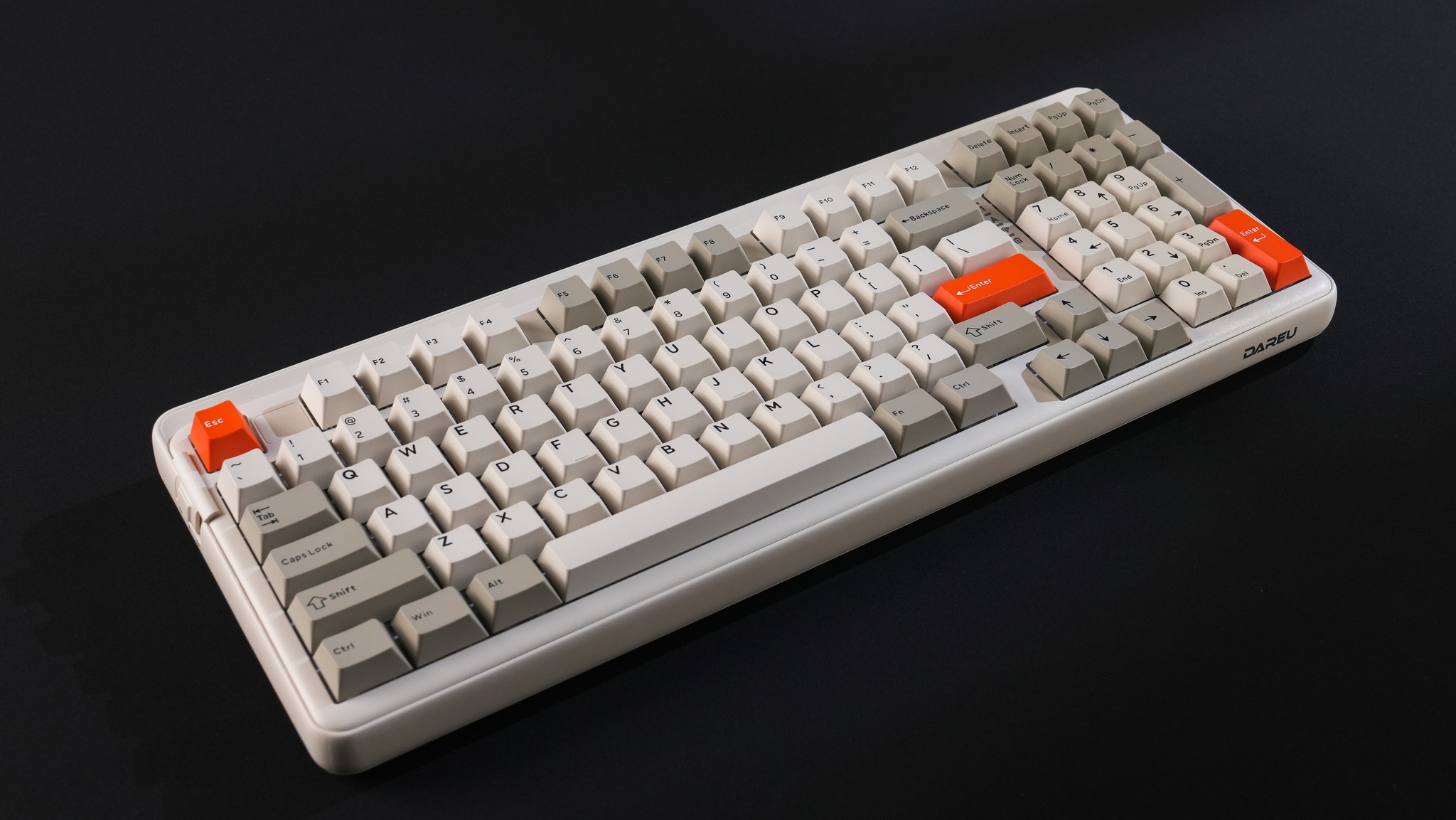 🎁🎁🎁 Tặng kèm bàn di ESP119 Orange – Bàn phím cơ không dây DAREU EK98 PRO – PROTO (Triple Mode ...